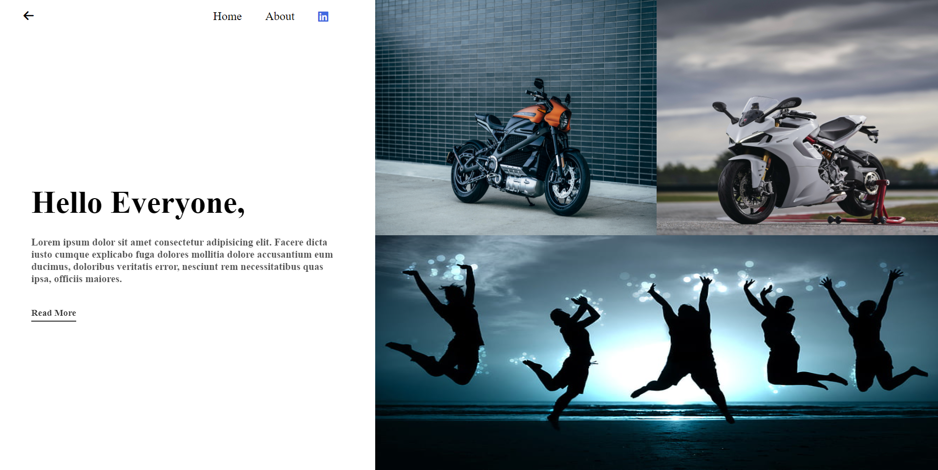 personal portfolio